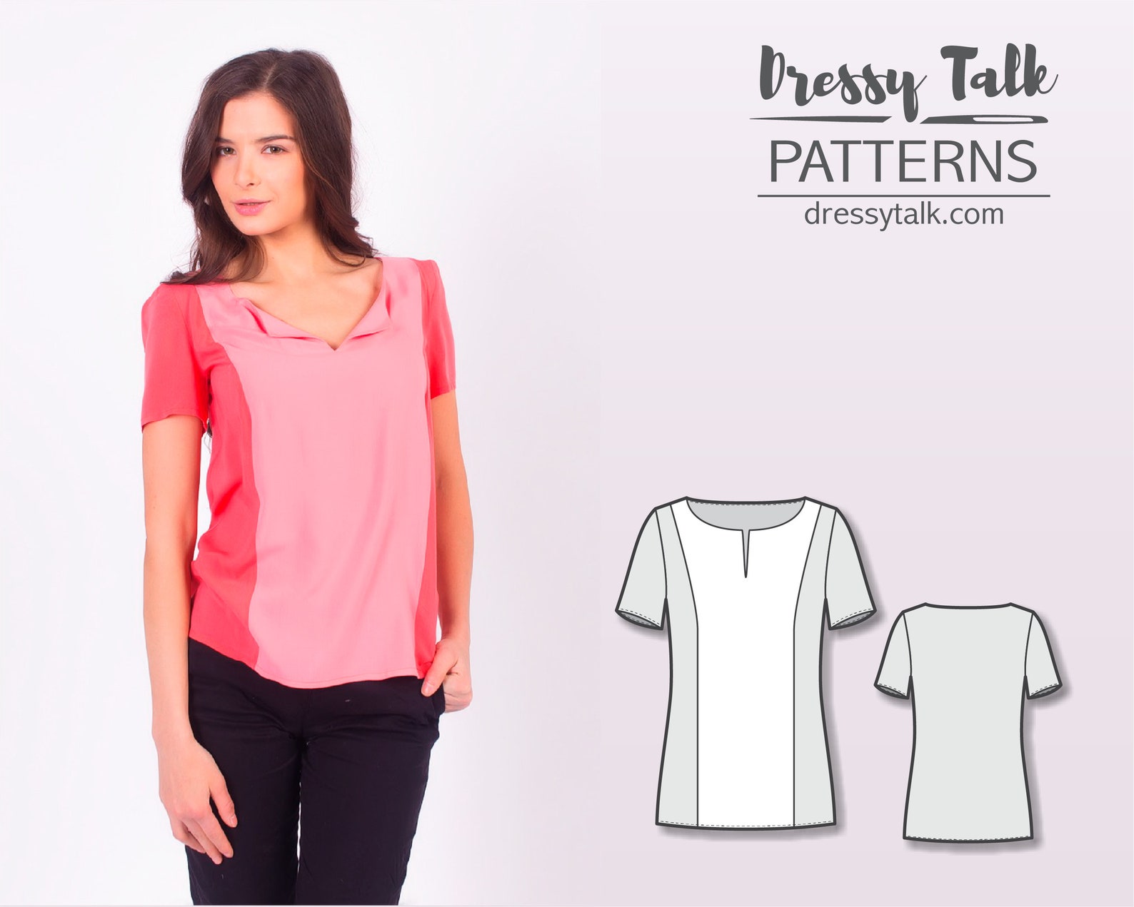 Blouse Patterns Top Patterns Womens Sewing Patterns - Etsy