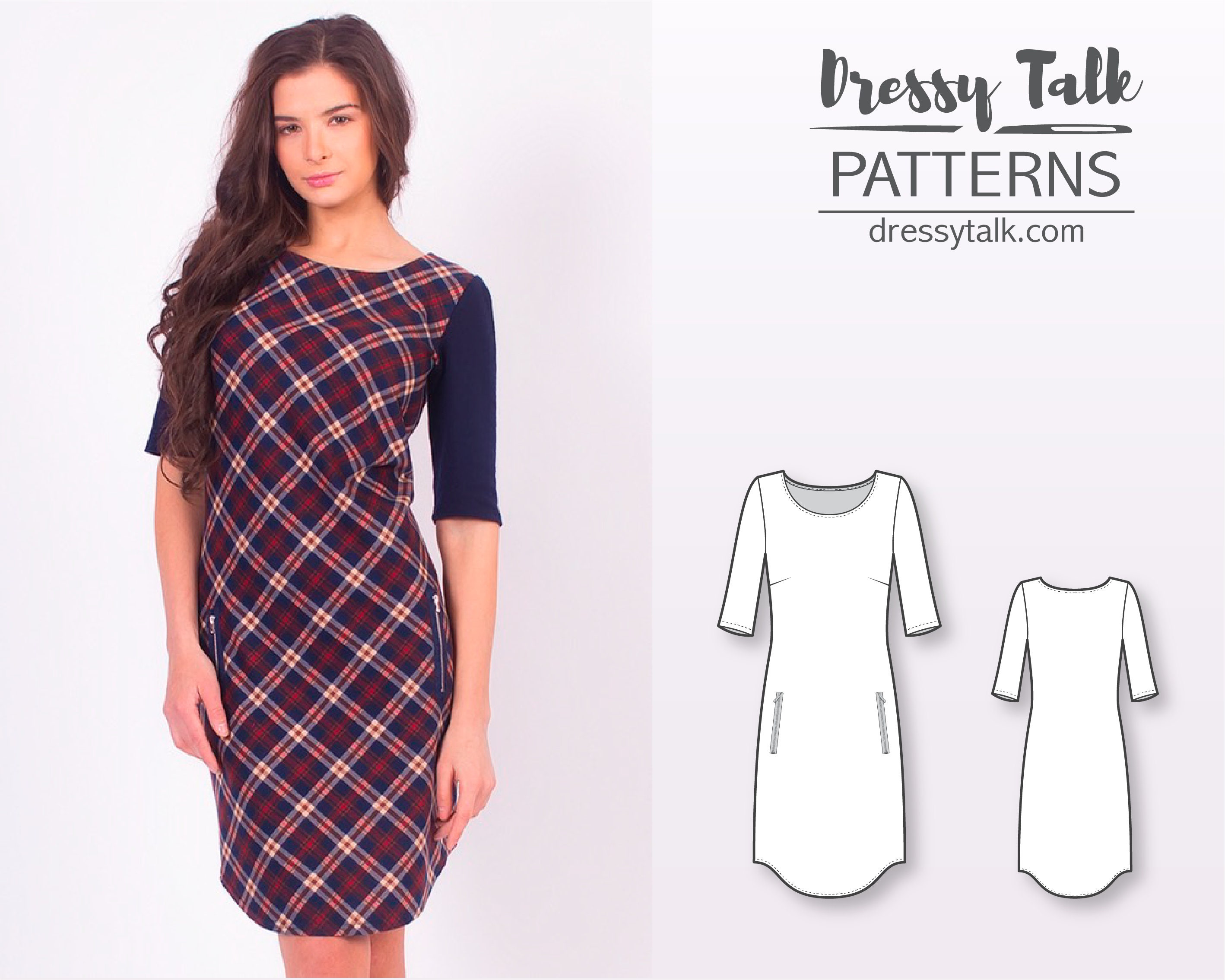 Dress Patterns Womens Sewing Patterns Dress Patterns for - Etsy