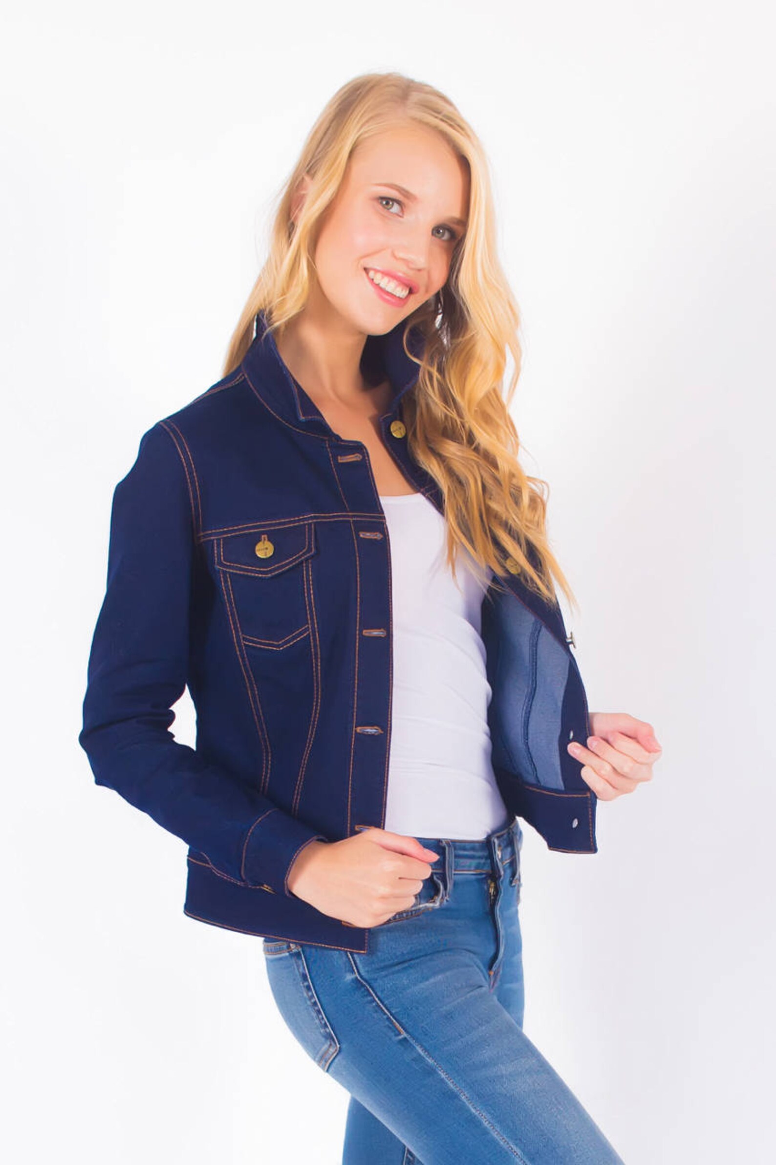 Denim Jacket Pattern Sewing Patterns Jean Jacket Pattern - Etsy
