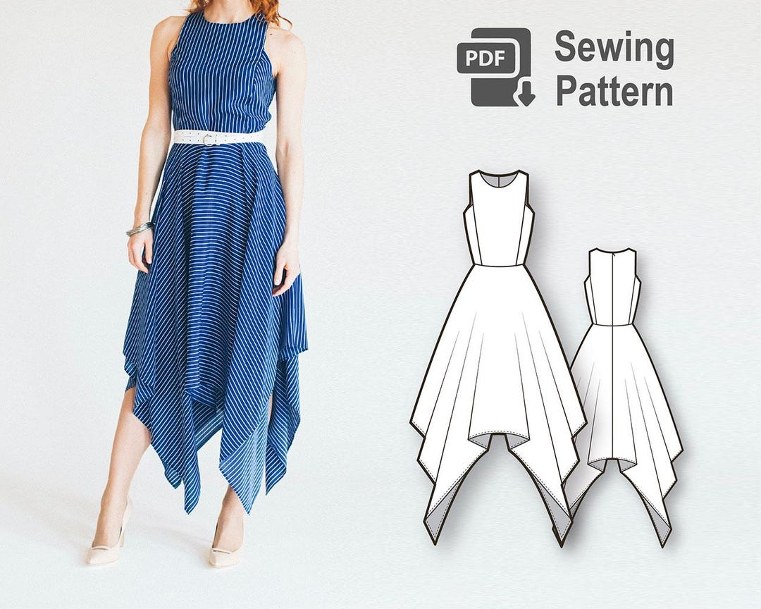 Dress Pattern Dress Sewing Patterns Sewing Tutorials Maxi Dress Pattern ...