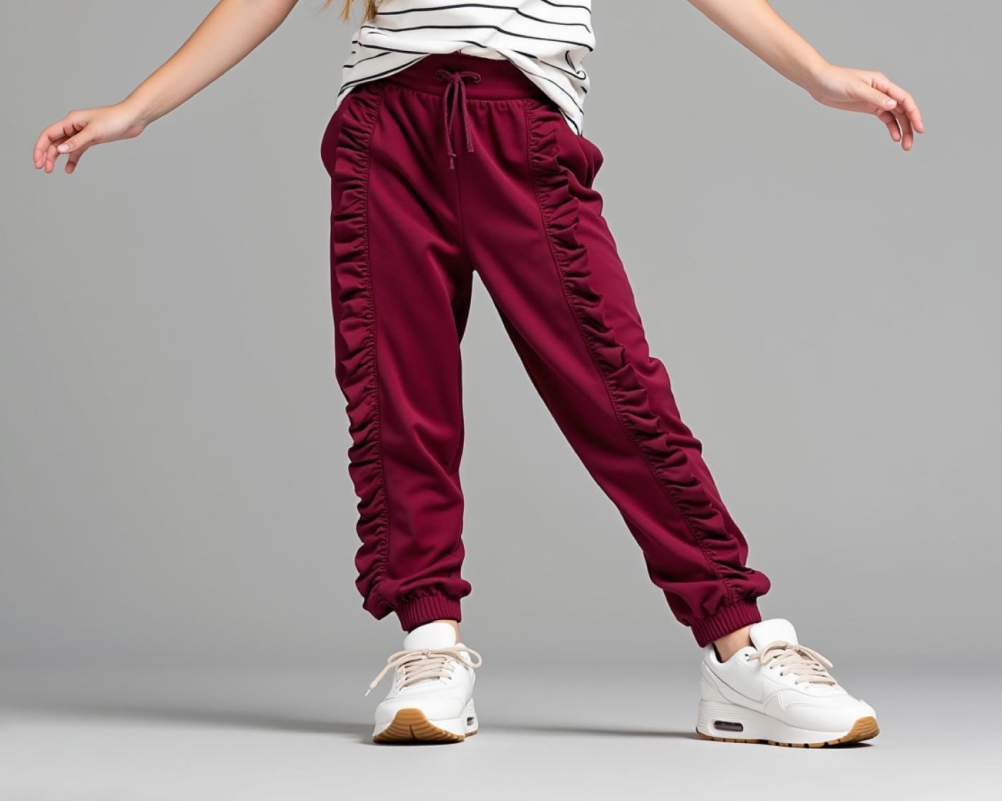 Girls Pants Sewing Pattern PDF, Beginner Baby Trousers Pattern, Easy ...