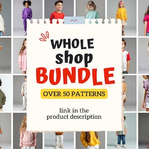 Kids Tracksuit Sewing Pattern PDF, Beginner-friendly Sweatshirt and ...