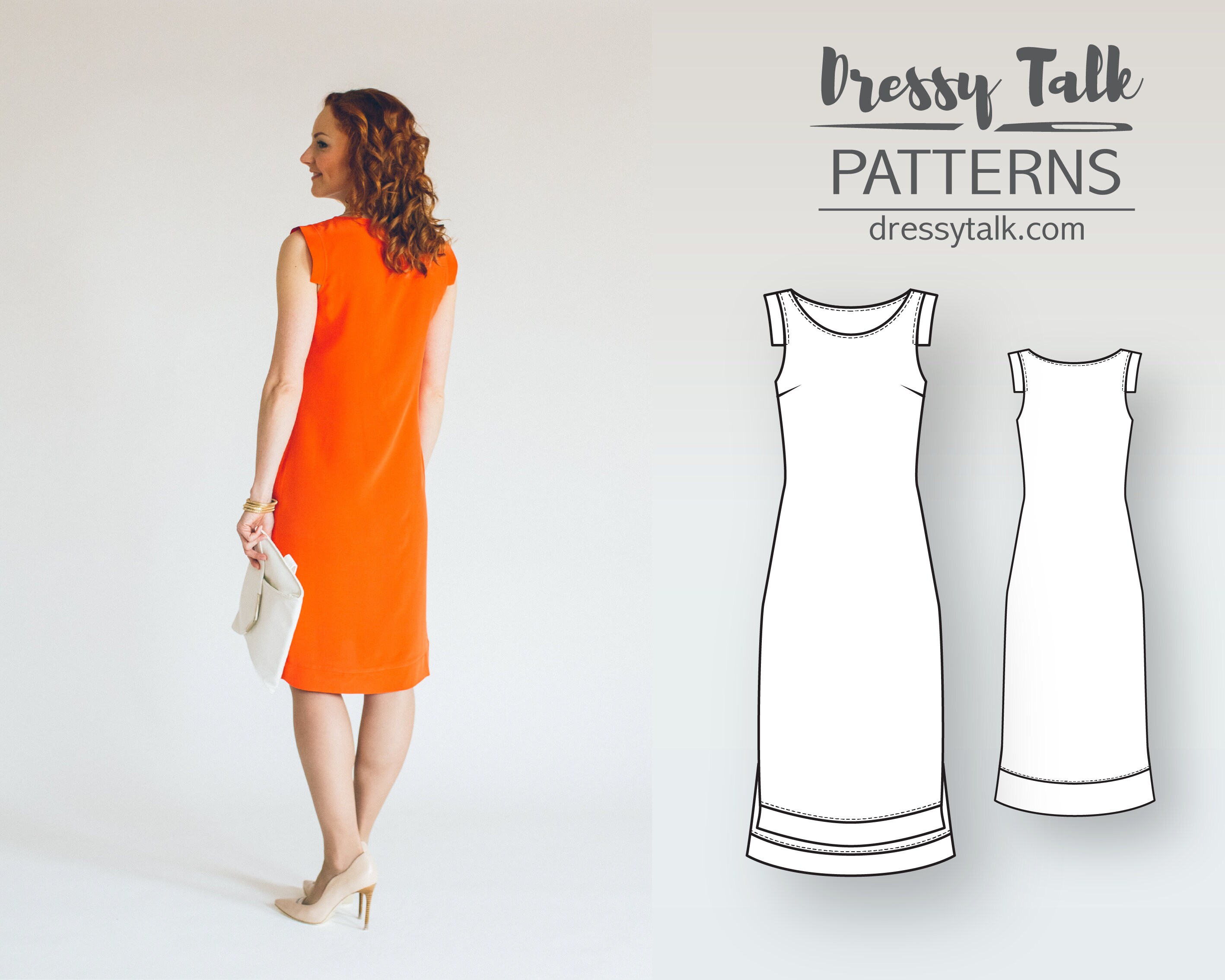 Dress Pattern Dress Sewing Patterns Sewing Tutorials - Etsy