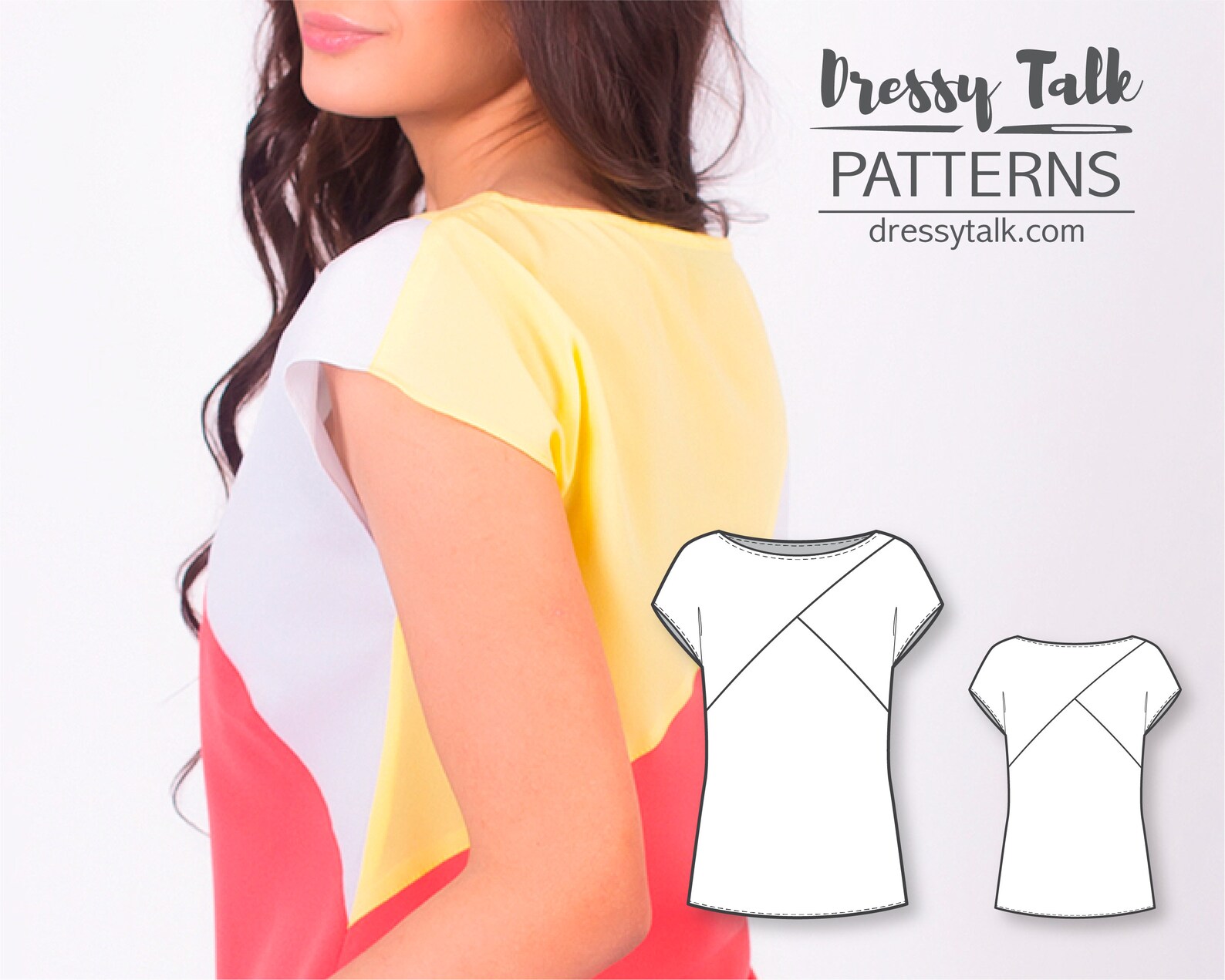 Top Patterns Blouse Patterns Blouse Sewing Patterns T - Etsy