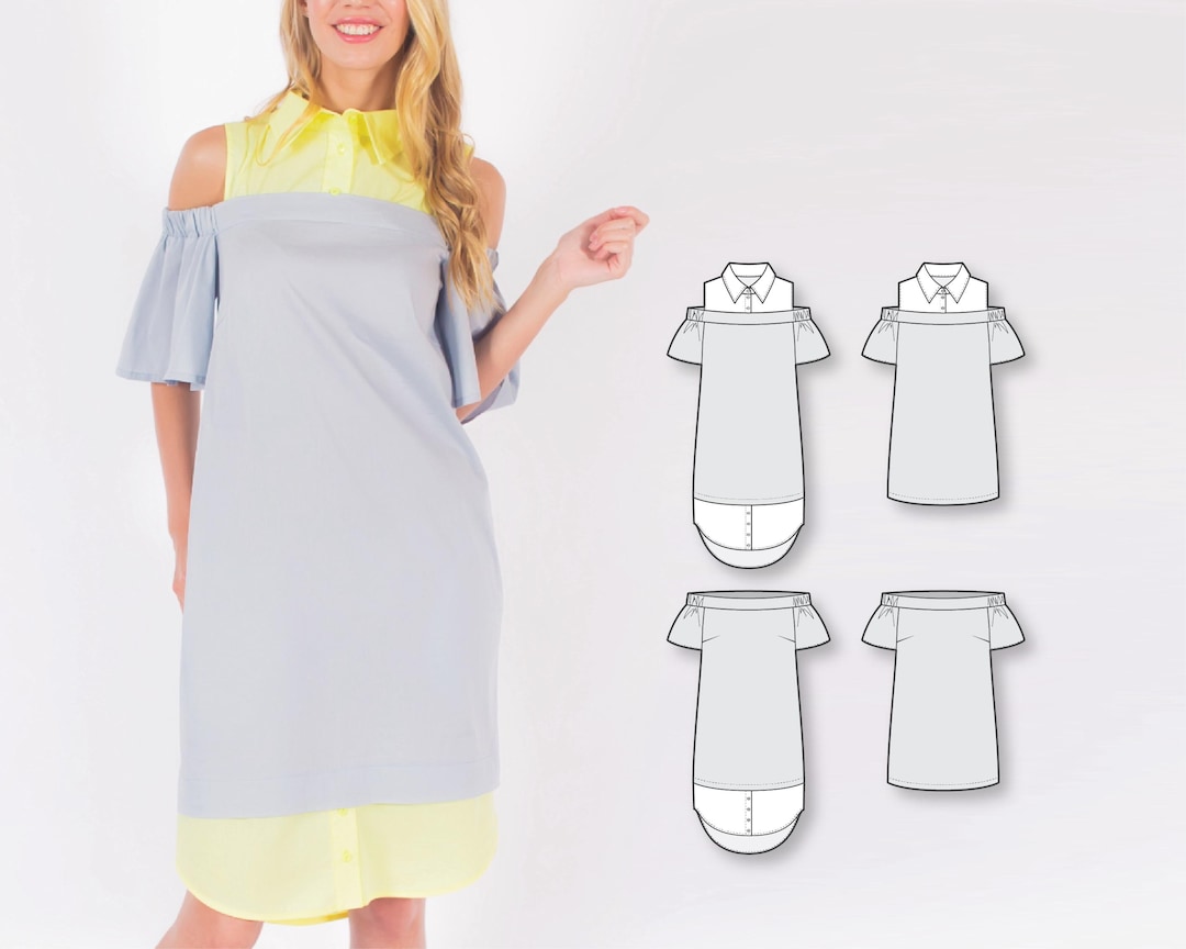 Dress Patterns off Shoulder Dress Pattern off Shoulder Top Pattern off ...