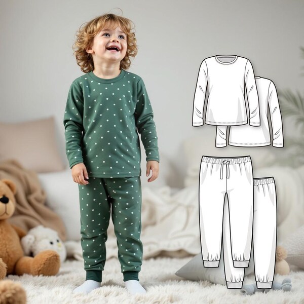 Pajamas Pdf Pattern - Etsy