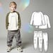 Kids Tracksuit PDF Sewing Pattern, DIY Hoodie and Sweatpants Set ...
