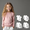 Linen Top Pattern for Girls, Simple Top Sewing Pattern for Children ...