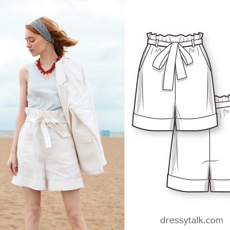 Shorts Pattern - Etsy