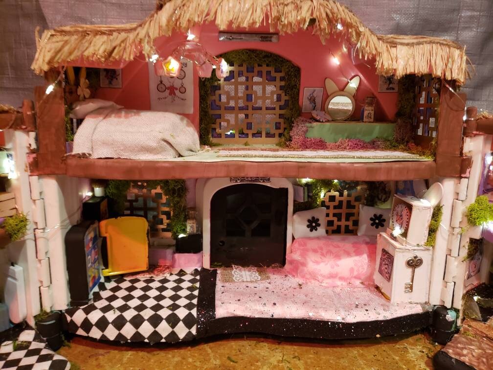 White Rabbit Fae House | Etsy