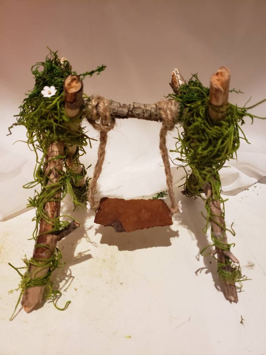 Natural Fairy Swing - Etsy