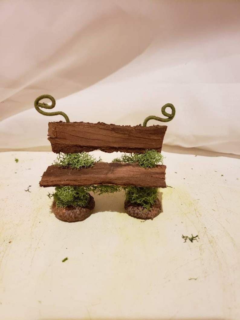 Fairy Garden Bench - Etsy