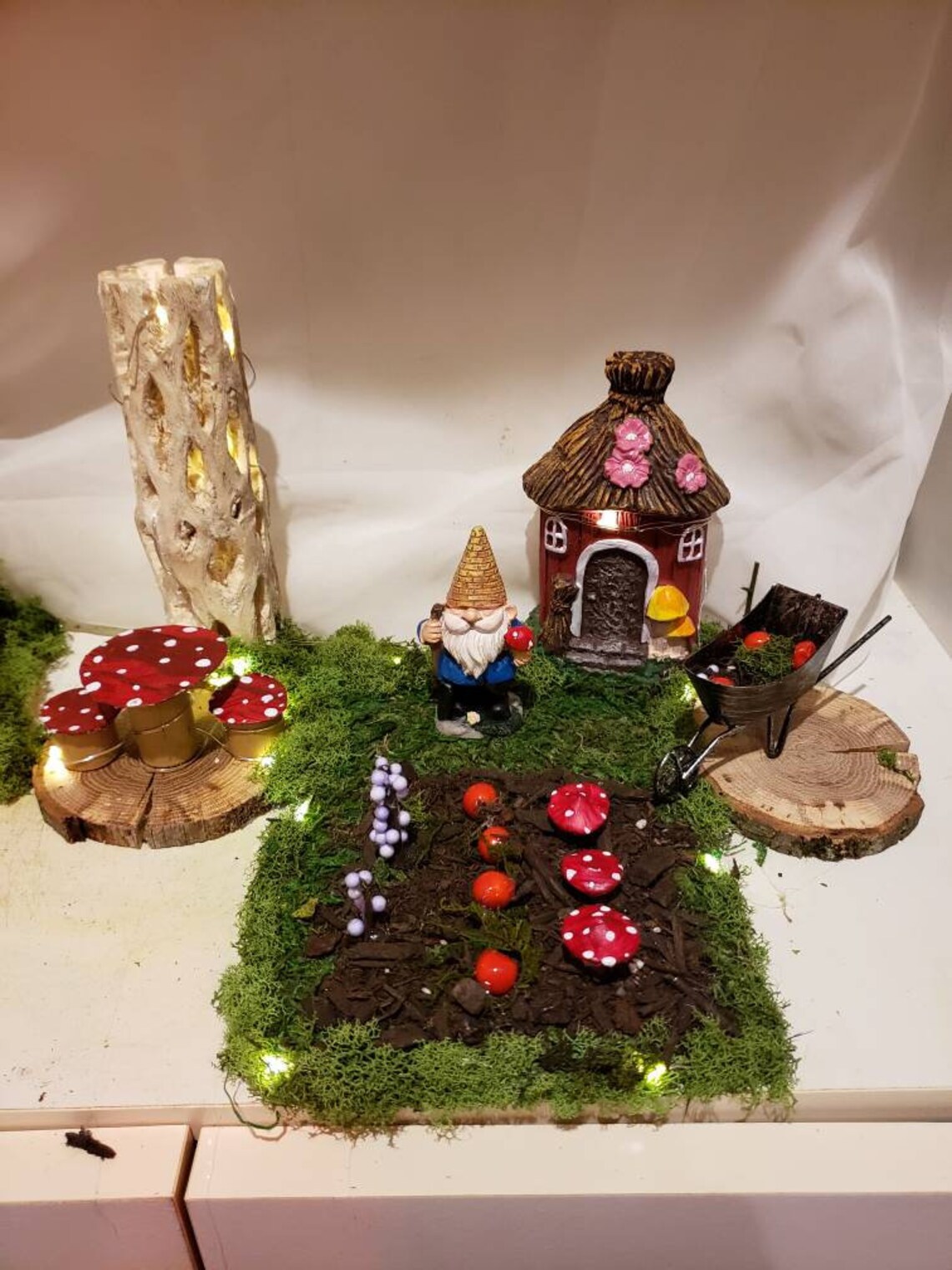 Gnome Toadstool Farm | Etsy