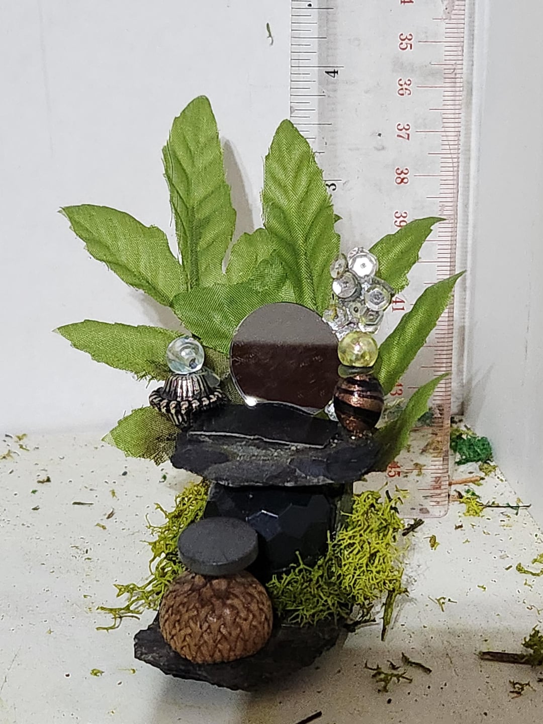 Black Stone Vanity - Etsy