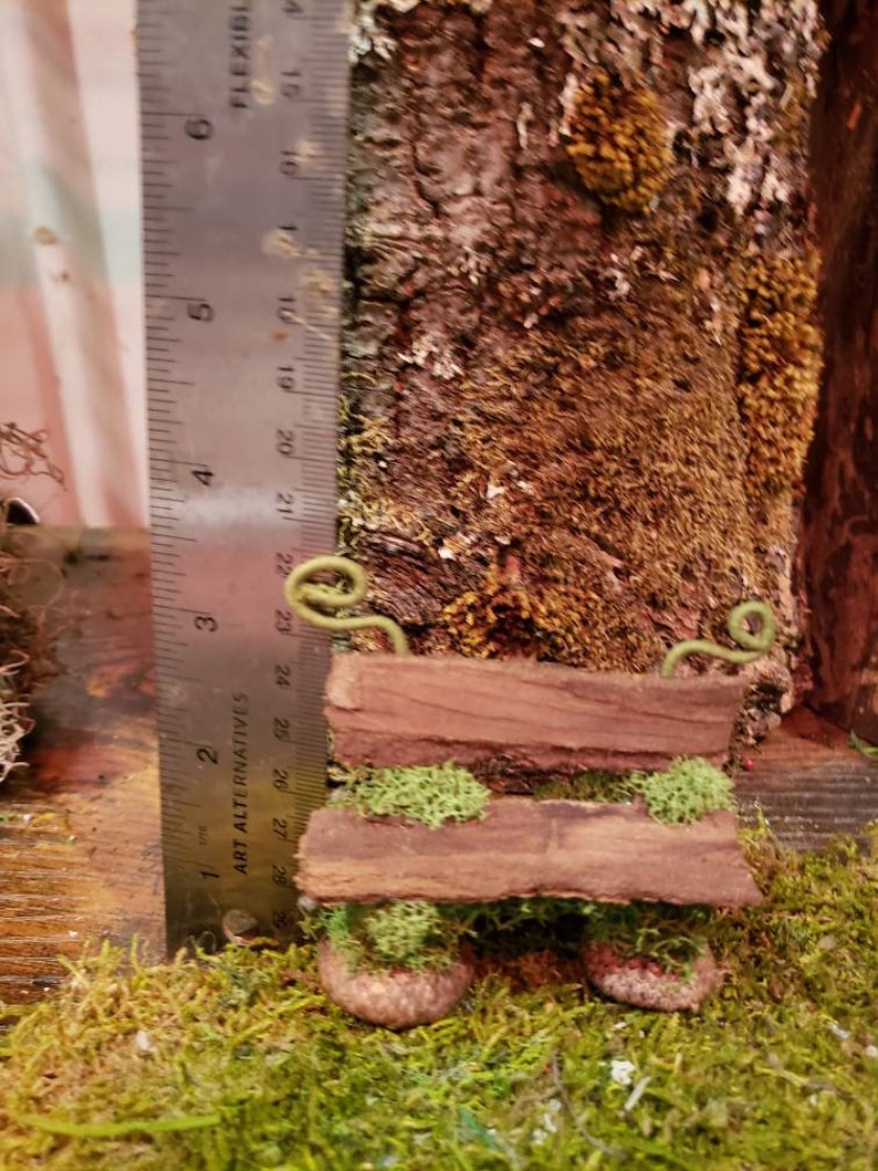 Fairy Garden Bench - Etsy