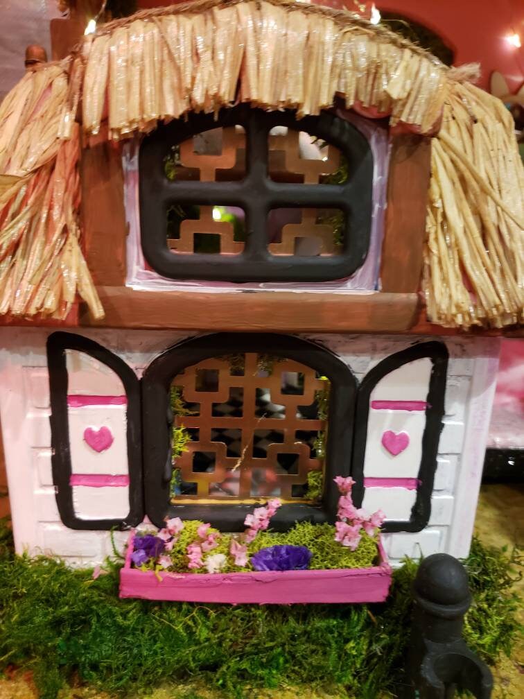 White Rabbit Fae House | Etsy