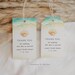 Sea Shell and Beach Favor Tag Template, Edit in Templett, Bridal Shower ...