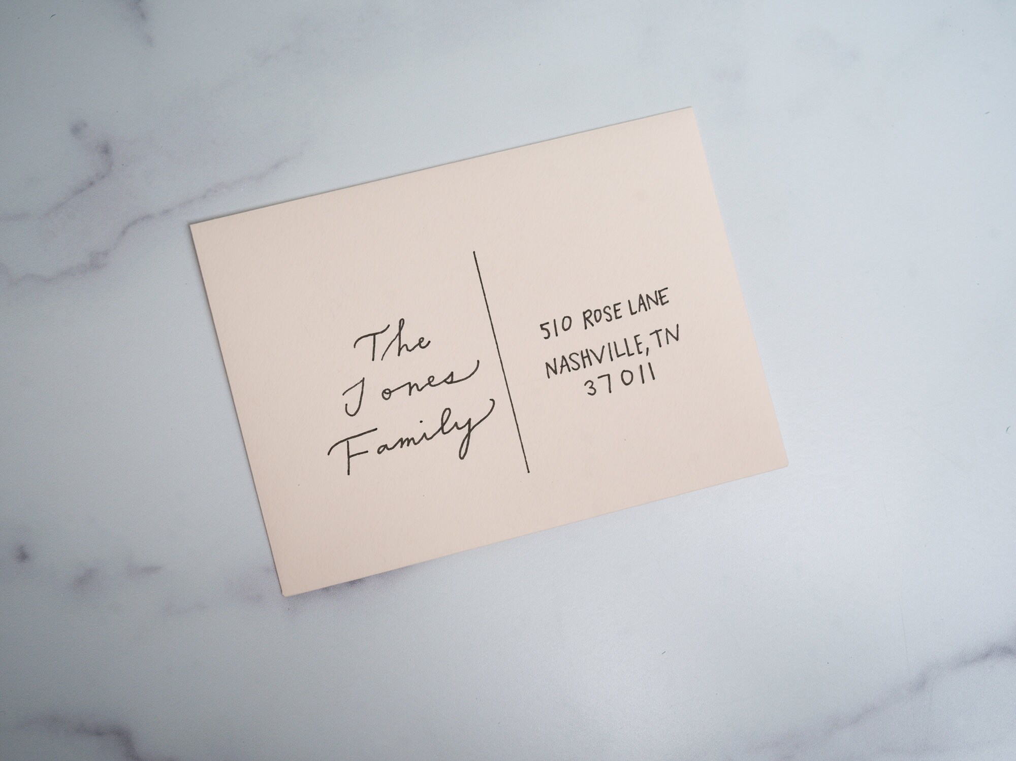 Custom Calligraphy Outer Envelopes Wedding Thank You | Etsy