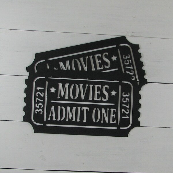 Movie Ticket - Etsy