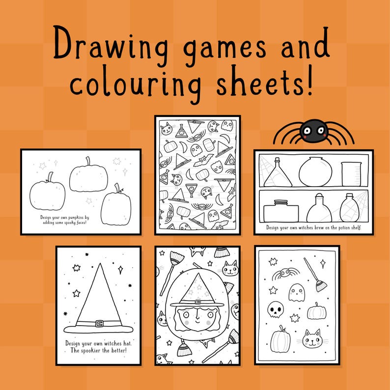 Printable Halloween Activities for Kids | 25 Halloween Printables ...