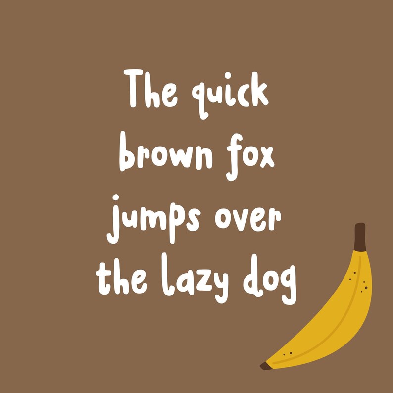 Chunky Monkey Sans Serif Font | Bold Font | Title Font | Hand Drawn ...