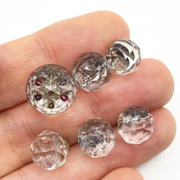 Faceted Crystal Ball - Etsy