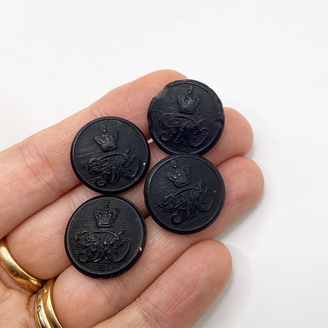 Antique Victorian GPO Horn Buttons. - Etsy
