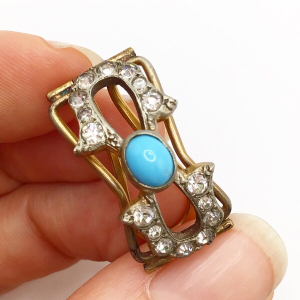 Antique Scarf Clip - Etsy