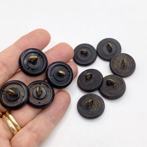 Vintage GPO Uniform Buttons in Horn and Plastic. - Etsy