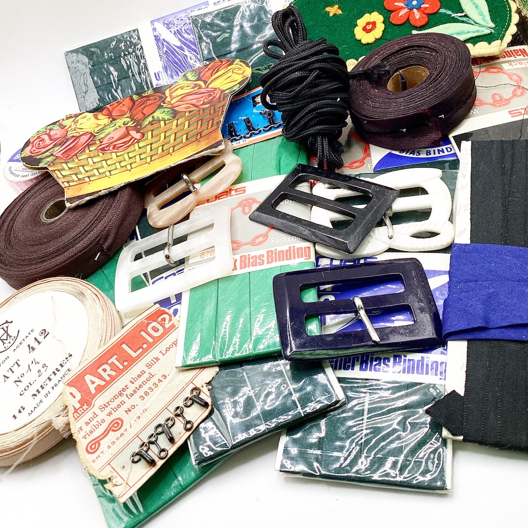 Lot of Vintage Dressmaking or Sewing Supplies. - Etsy