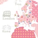 Girls World Map Poster Pink, Baby Girls Room Decor, Nursery Prints ...