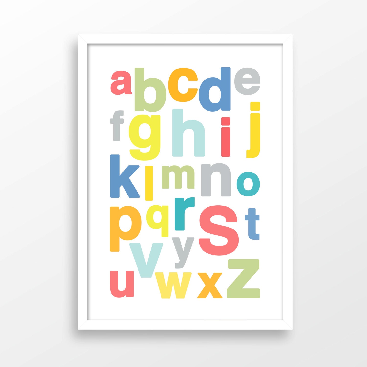 Poster Size Letters
