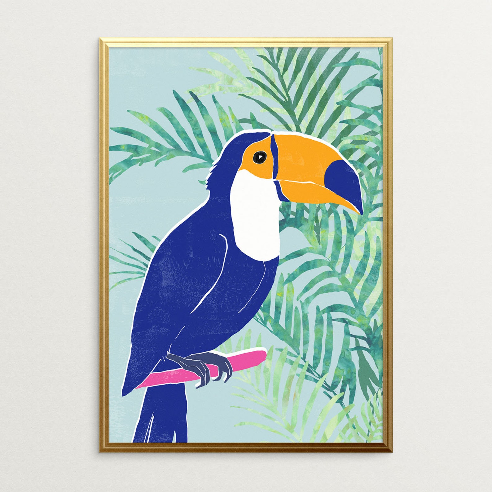 Toucan Wall Art, Toucan Prints, Wildlife Print, Tropical Print, Nurser ...