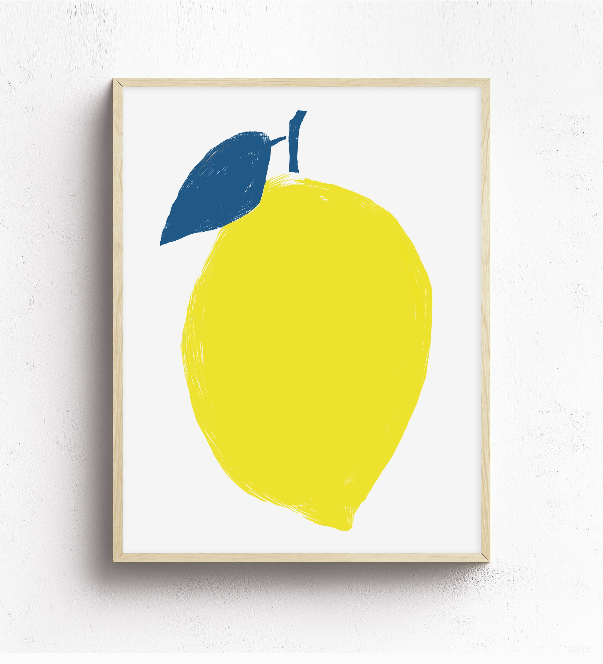 Lemon Print, Lemon Wall Decor, Fruit Print, Art Print, Lemon Gifts ...