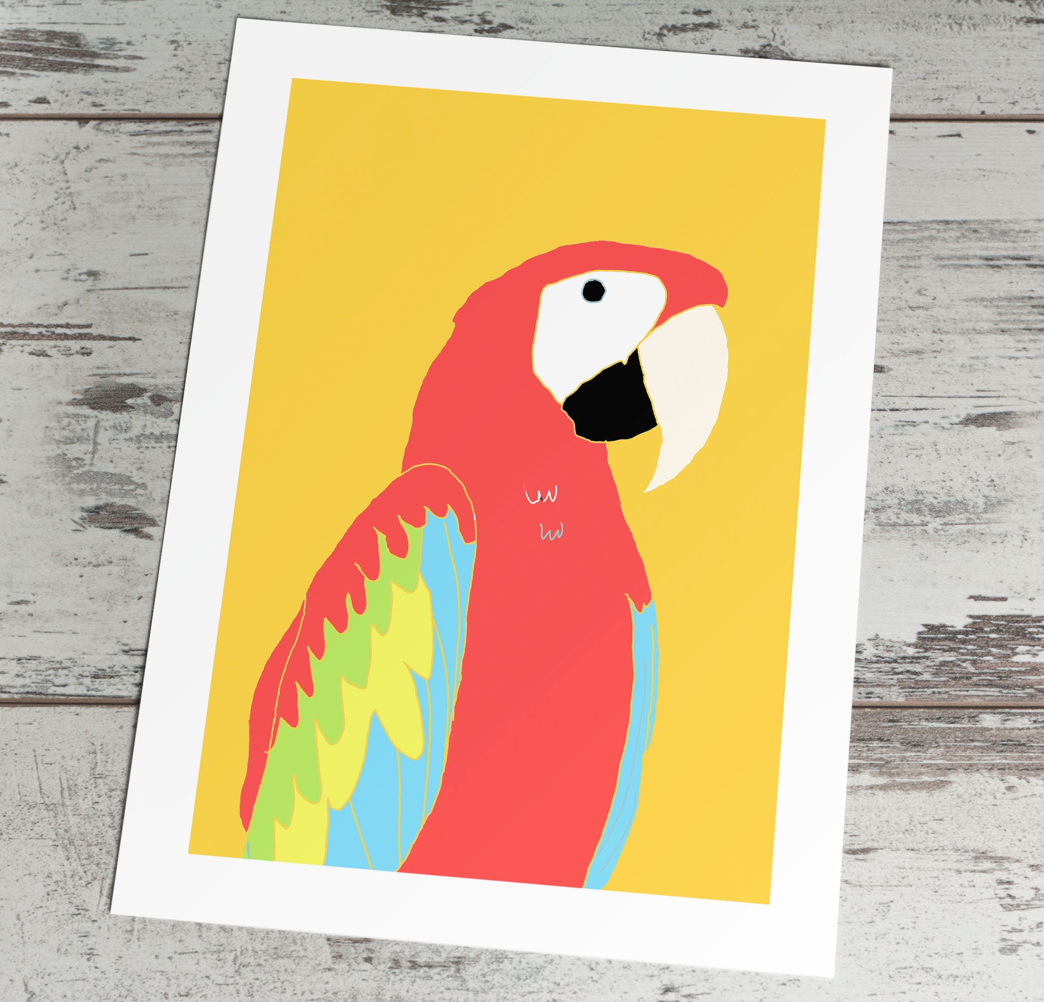 Tropical Bird Prints, Wildlife Prints, Tropical Birds Art, Nursery ...