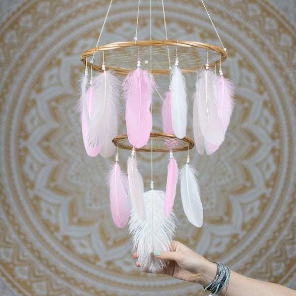 Feather Mobile - Etsy