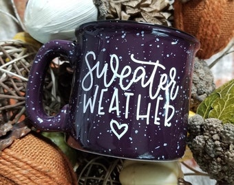 Sweater Weather Coffee Mug - Etsy