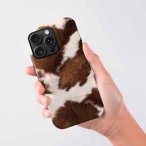 Personalised Cowhide Phone Case, iPhone 16, 15, 14, 13, 12, Country ...