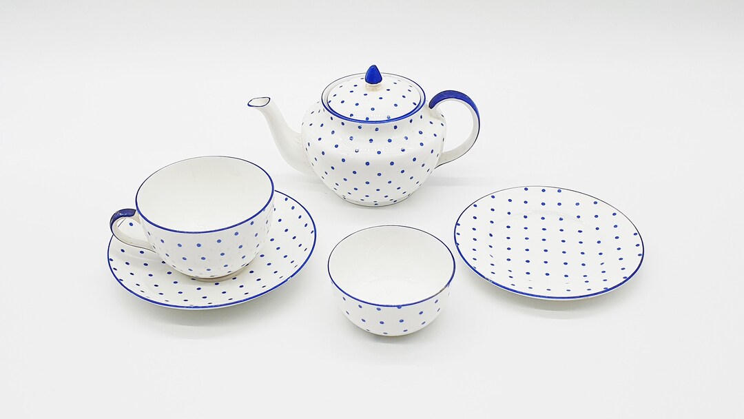 Vintage Foley E Brain 'spot' Pattern Incomplete - Etsy