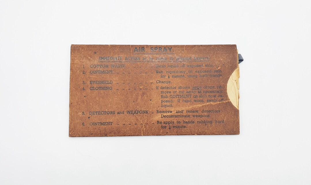 Anti Gas Eyeshield, WW2 COECDO Antique Eye Shield, Vintage Safety Mask ...