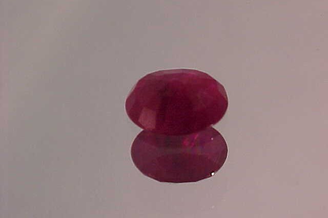 Ruby Dark Pigeon Blood Red Gem From Burma, 2.36 Carats 9 X 7 MM. Free ...