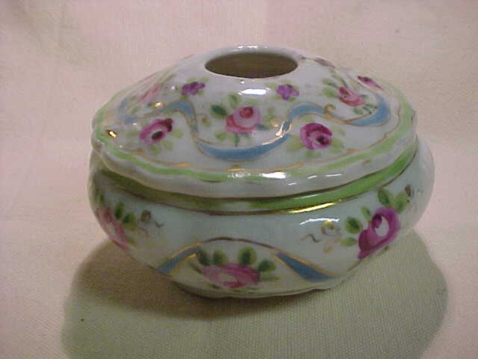 Hair Receiver, Antique, Hand Painted From About 1890 to 1910 - Etsy
