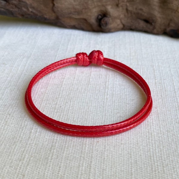 Red Bracelet - Etsy