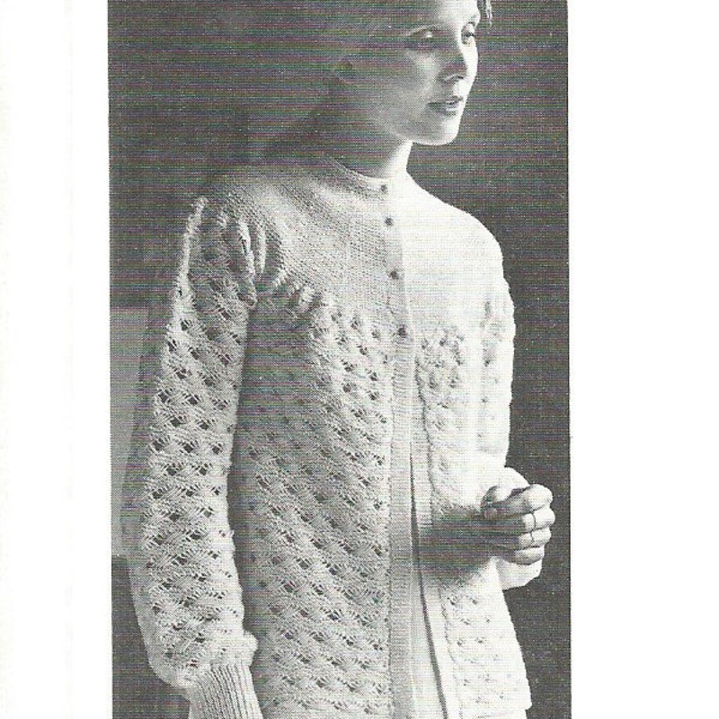 Bed Jacket Pattern - Etsy