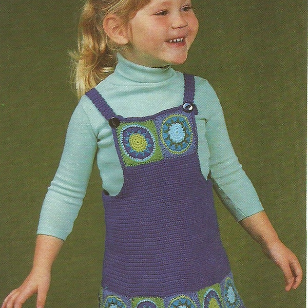 Crochet Pinafore - Etsy