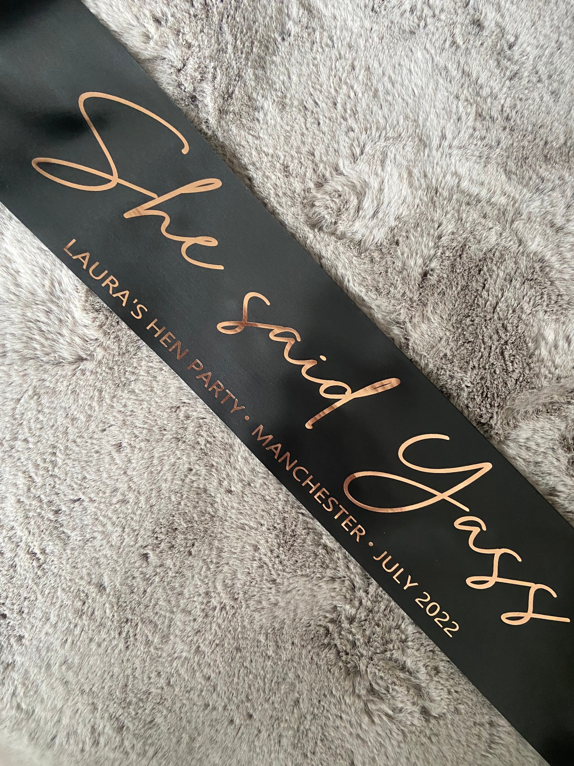 Bride to Be Sash Future Mrs Personalised Hen Party Sash With - Etsy UK