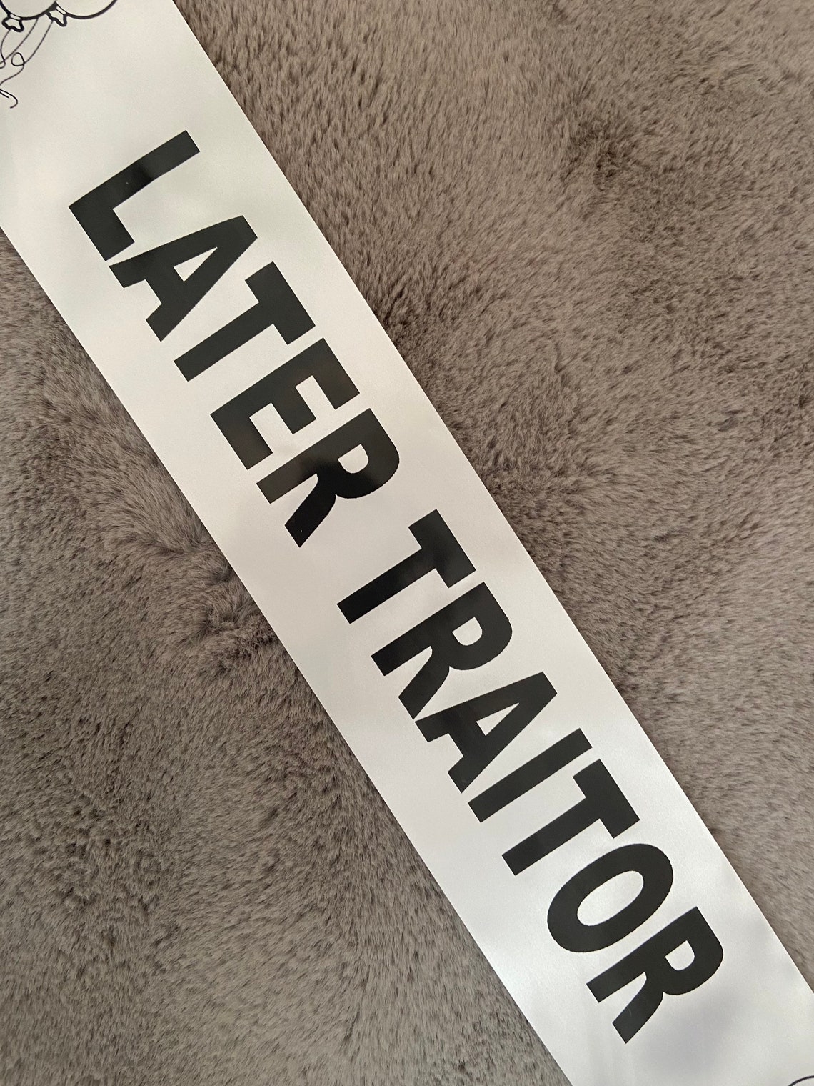 Later Traitor Leaving Banner Work Colleague Leaving Funny Sarcastic ...