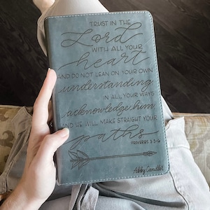 PERSONALIZED ESV Gray Student Study Bible - Trust in the Lord ...