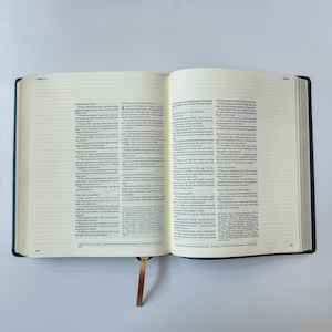 PERSONALIZED CSB Note Taking Bible - Sea Blue - the Grass Withers, the ...