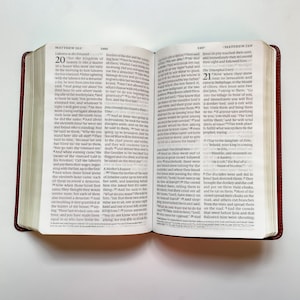 PERSONALIZED ESV Large Print Bible - Holy Bible Wreath - Add a Name to ...